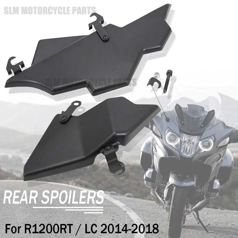 Bagong Motorcycle Matt Black Splash Guards Rear Spoilers Deflector ...