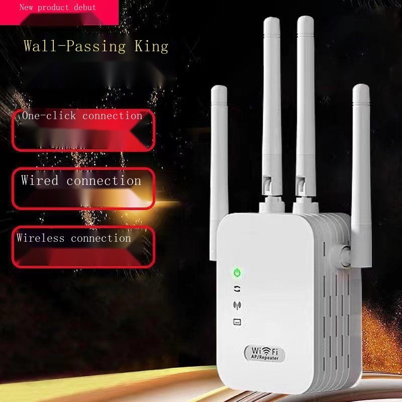 Wifi Signal Booster Amplifier Extender Wireless Network Household Full ...