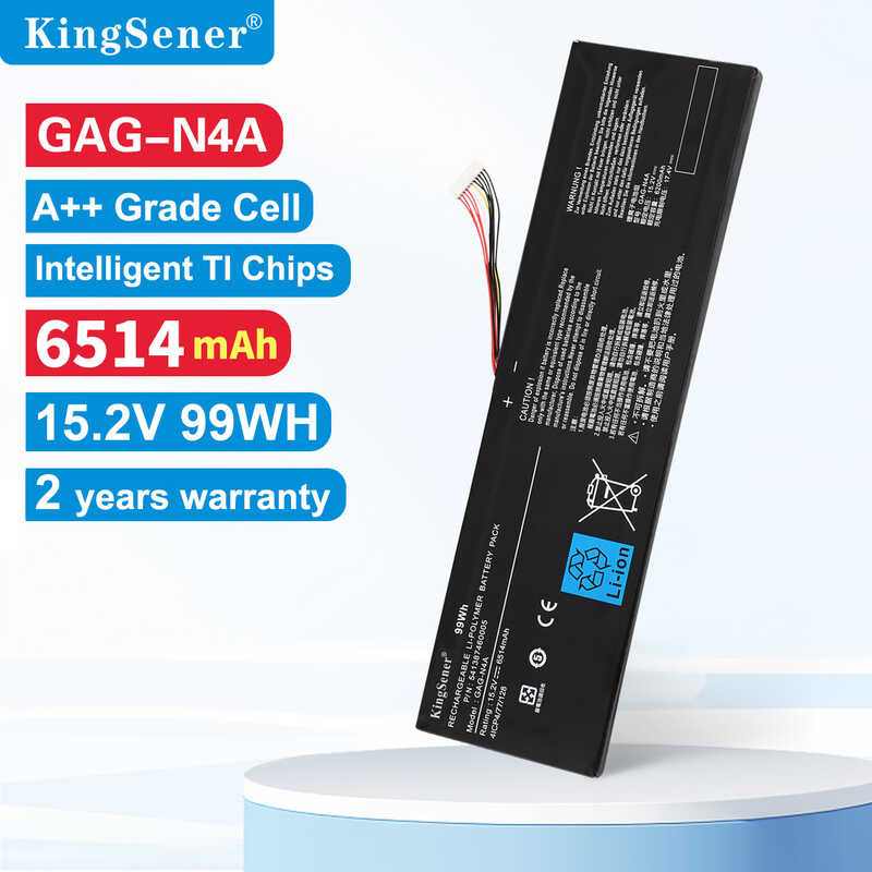 KingSener GAG-N4A Laptop Battery for Gigabyte Aero OLED XD 15 RP75 RP86 ...