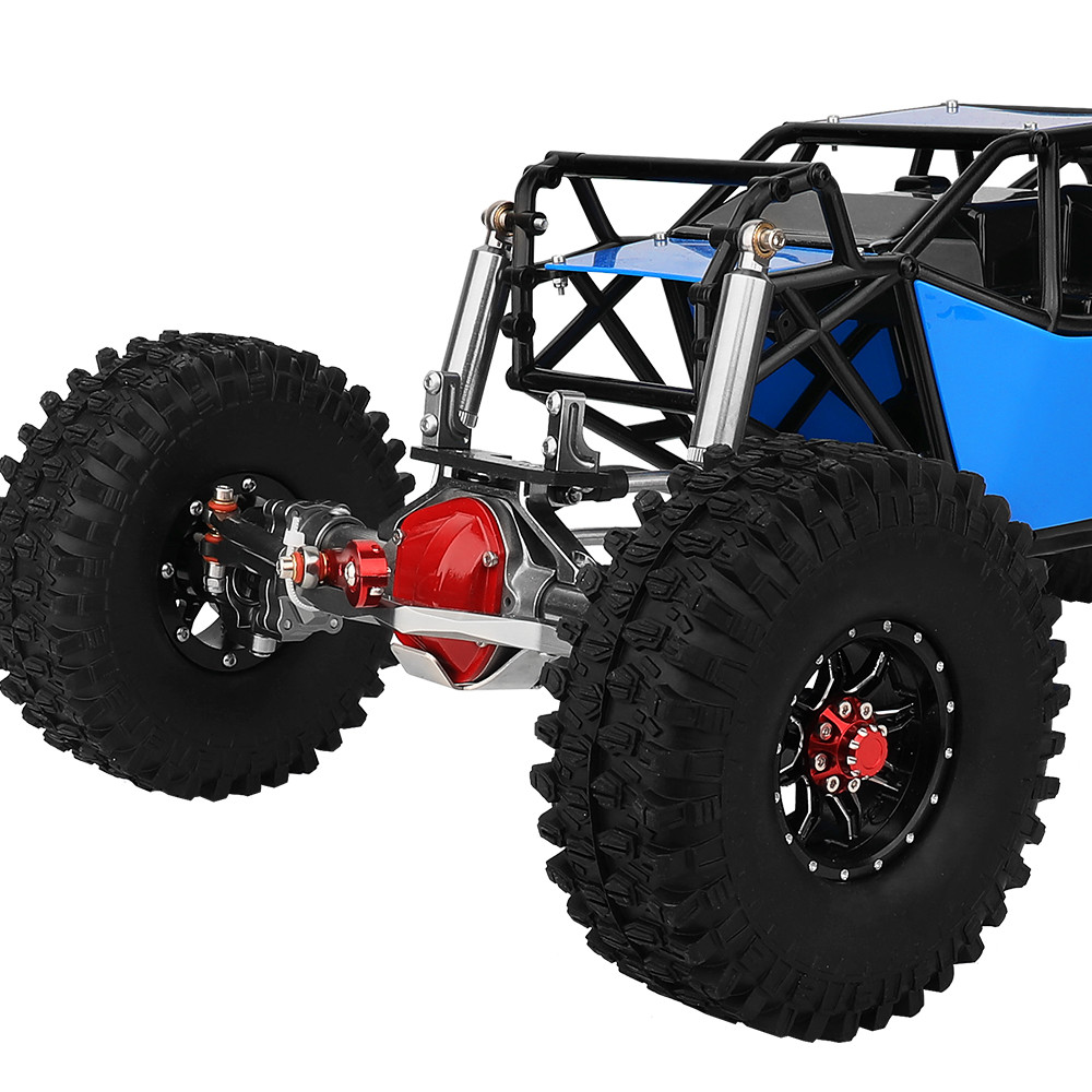 Metal DIY 1/10 RC Simulation Climbing Crawler Frame With SCX10 I Portal ...