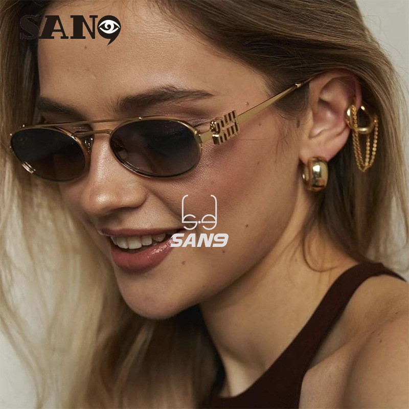 2024 New European and American Small Frame Double Beam Elliptical ...
