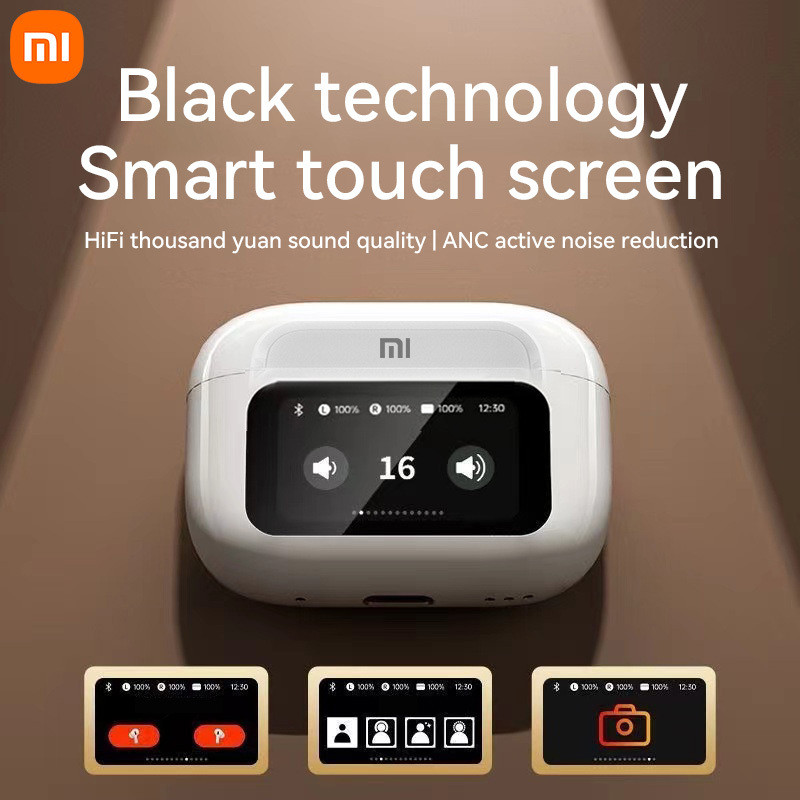 XIAOMI A9 Pro Headset Wireless Original Touch Screen ANC True TWS Noise ...