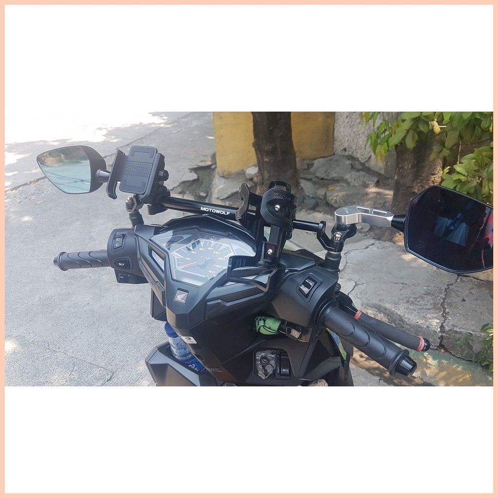 ☃ ஐ Motowolf crossbar ORIGINAL for Aerox v1 v2, Nmax v1 v2, xmax ...