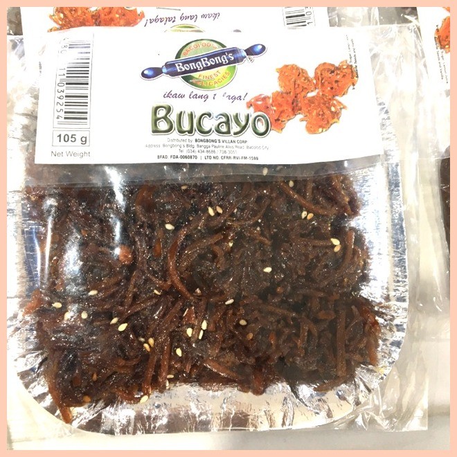 BUCAYO BONGBONGS DELICACIES 105g | Shopee Philippines