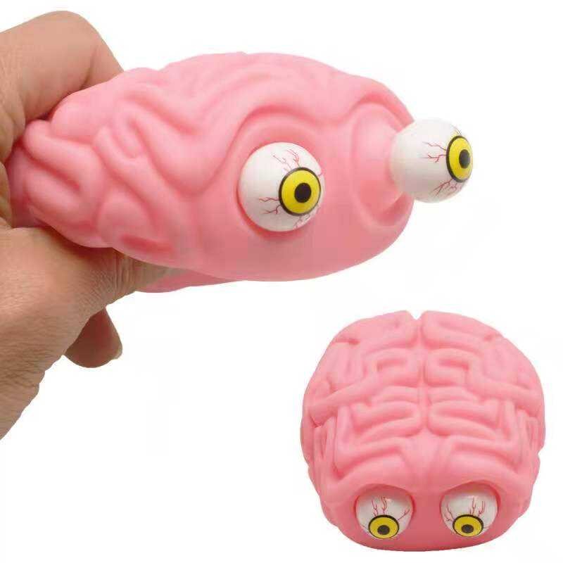 Anti 2023 Stress Flippy Brain Squishy Eye Popping Squeeze Fidget Cool ...