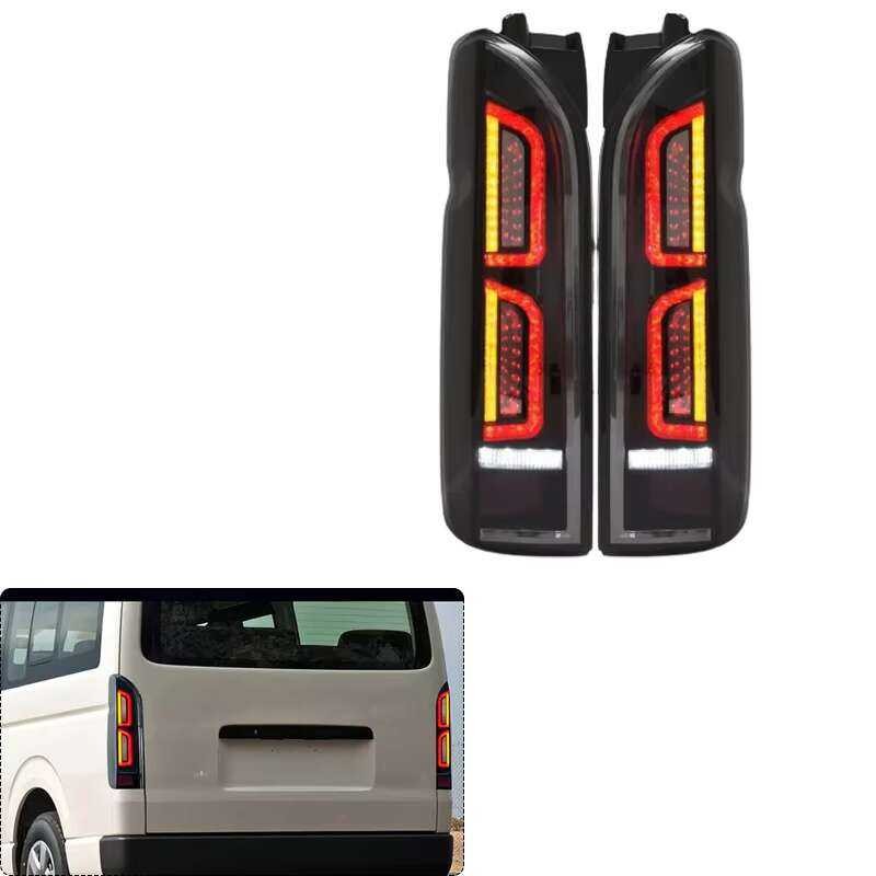 LED Tail Lights W/Sequential Turn For Toyota Hiace 200 Van 2005-2018 ...