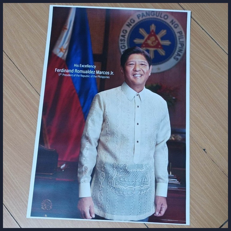 BBM BongBong Bong Bong Ferdinand Romualdez Marcos Jr. Poster Wall Decor ...