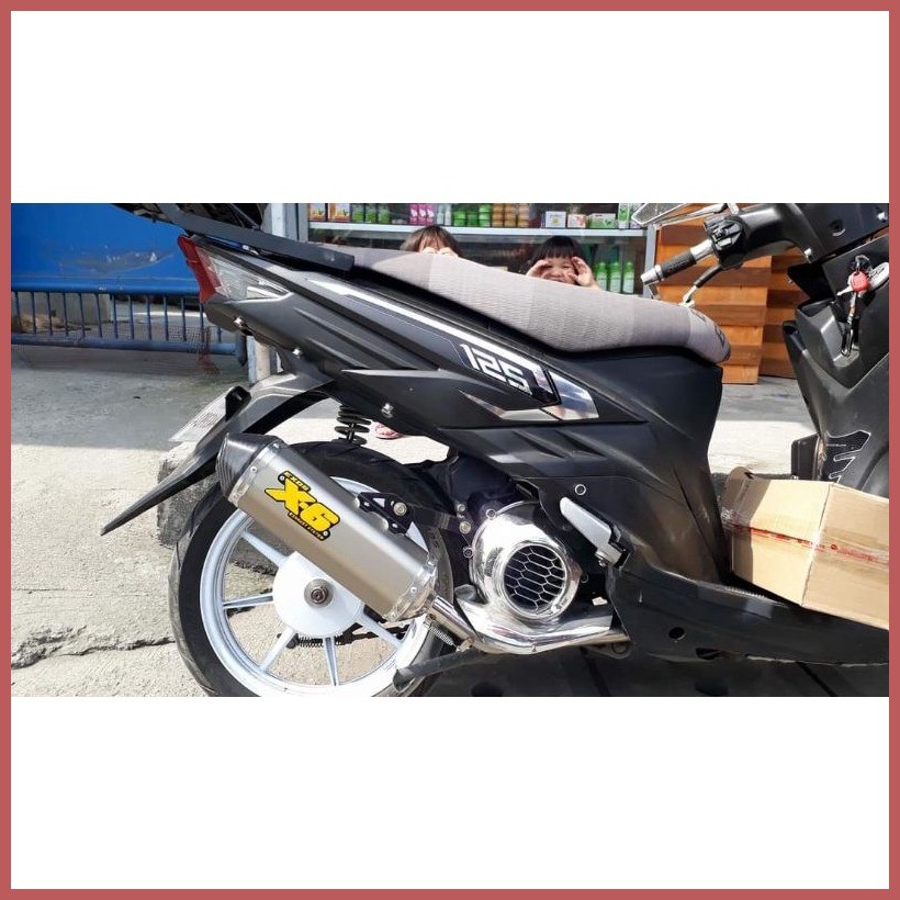 Exos X6 silent power pipe for Mio Gravis125, Mio Gear125, Mio I 125 ...