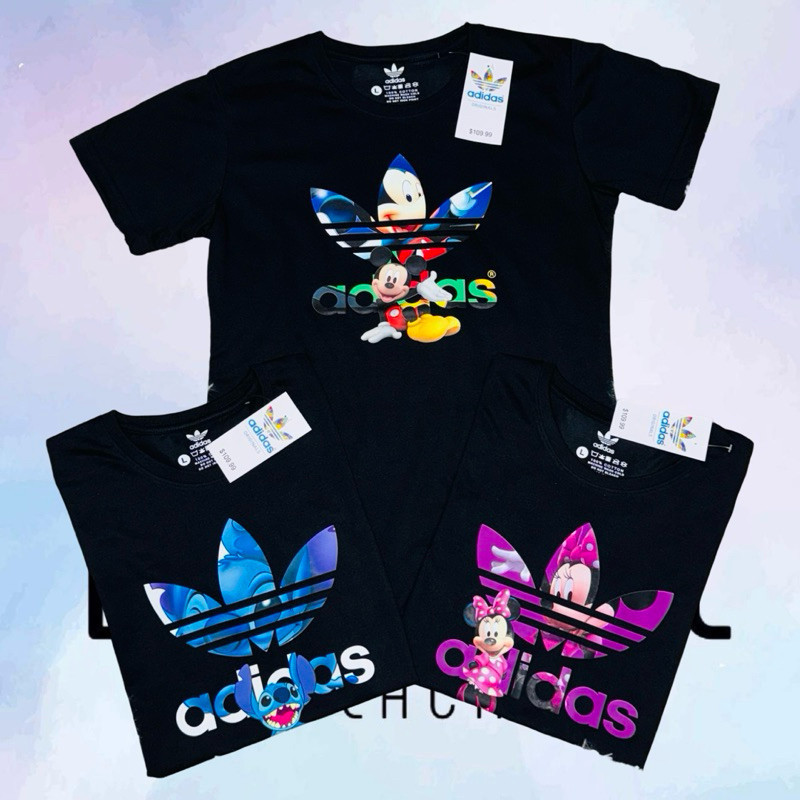 ADI DAS MINNIE , MICKET & STITCH PREMIUM SHIRT ( SHIPS IN 2 DAYS ONLY️️ ) | Shopee Philippines