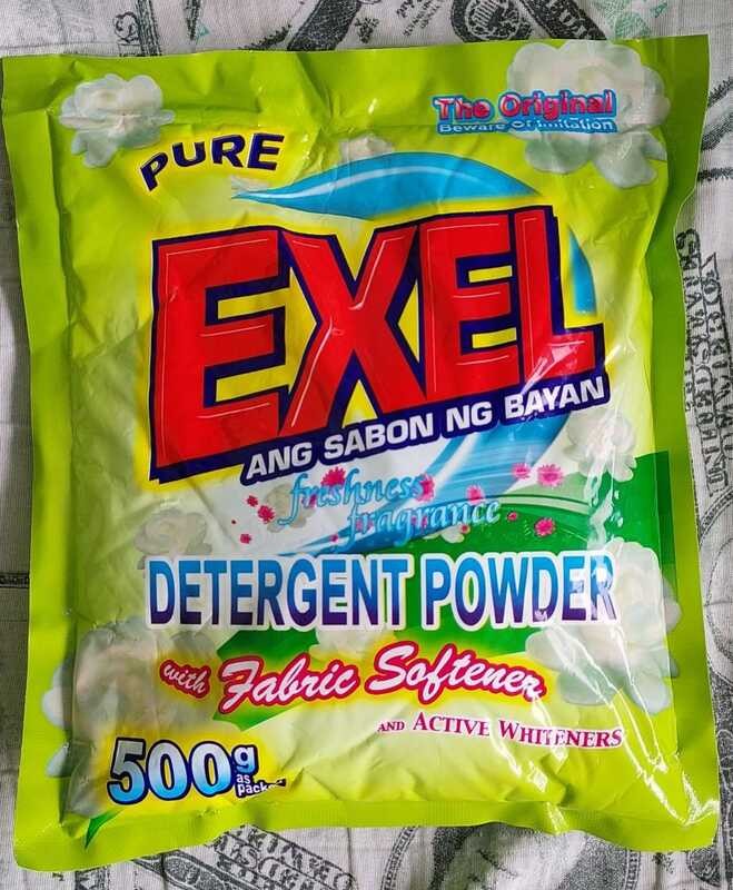 1/2 Kilo Pure Exel Detergent Powder With Fabric Softeners And Active ...