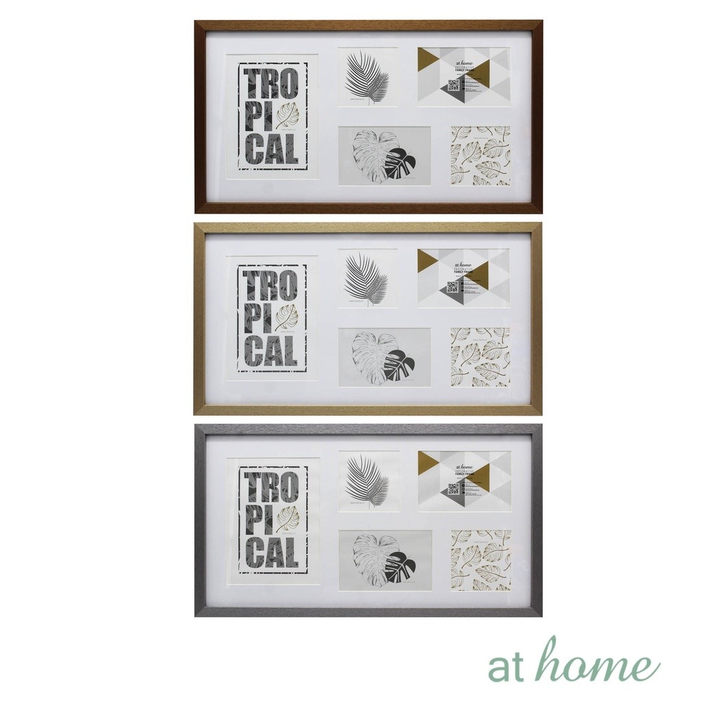 At Home 1pc Zoey Nordic Collage Family Frame - 5 photos, Bordered Photo ...