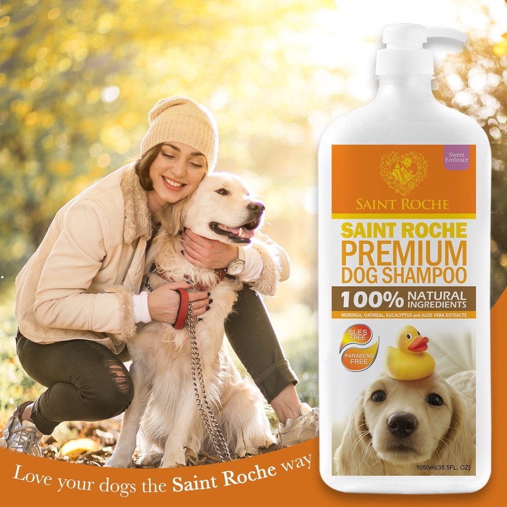 Saint Roche Premium Dog Shampoo (250 ml/628 ml/1050 ml) | Shopee ...