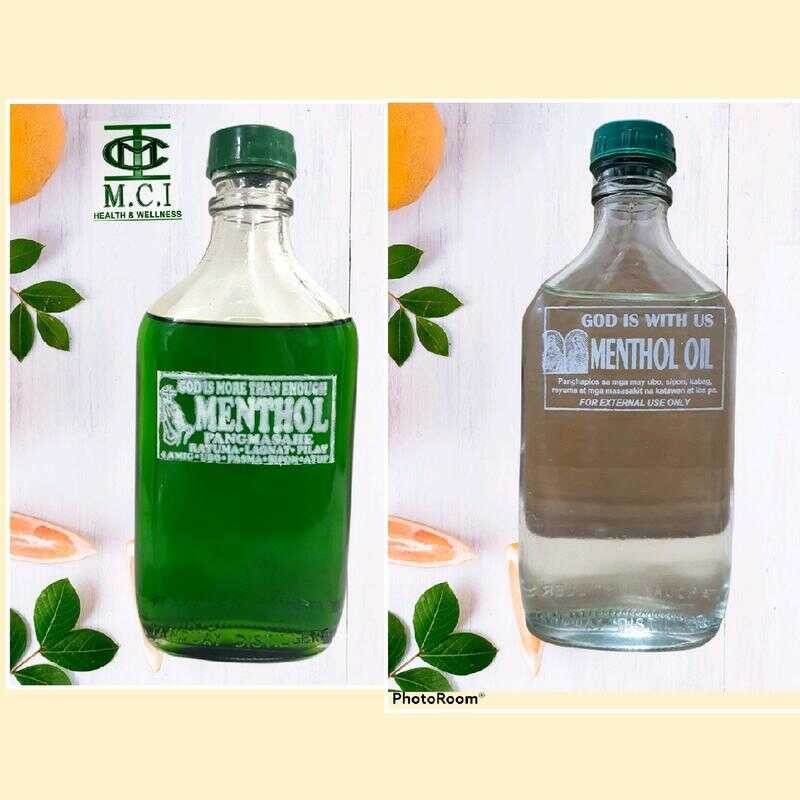 Menthol Massage Oil In Jr. Lapad 250Ml Organic Anti Oxidants 3D6 ...