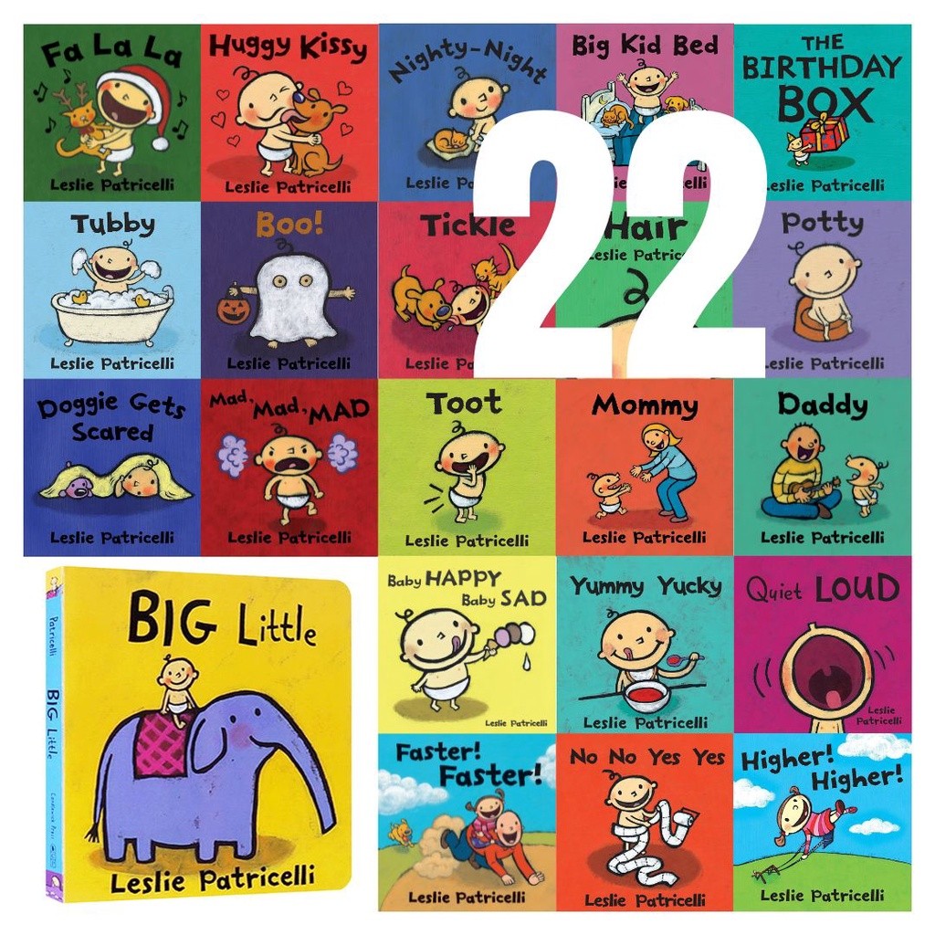 Leslie Patricelli board books Series 22 books (NO BOX) | Shopee Philippines