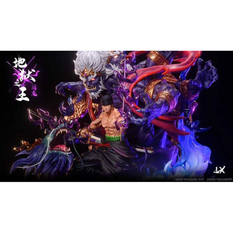 Piece Series One GK Enma Zoro Anime Figure Statue Model Trendy Ornament ...
