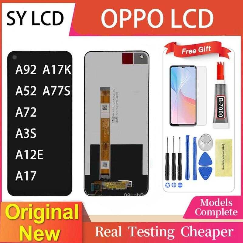 FOR SY LCD Compatible With A92/A52/A72/A3s/A12e/A17/A17k/A77s Screen ...