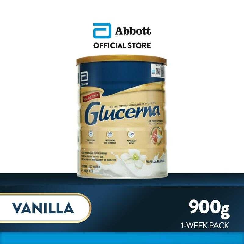Glucerna Vanilla 900G For Diabetic Nutrition Powder Milk Drink | Shopee ...