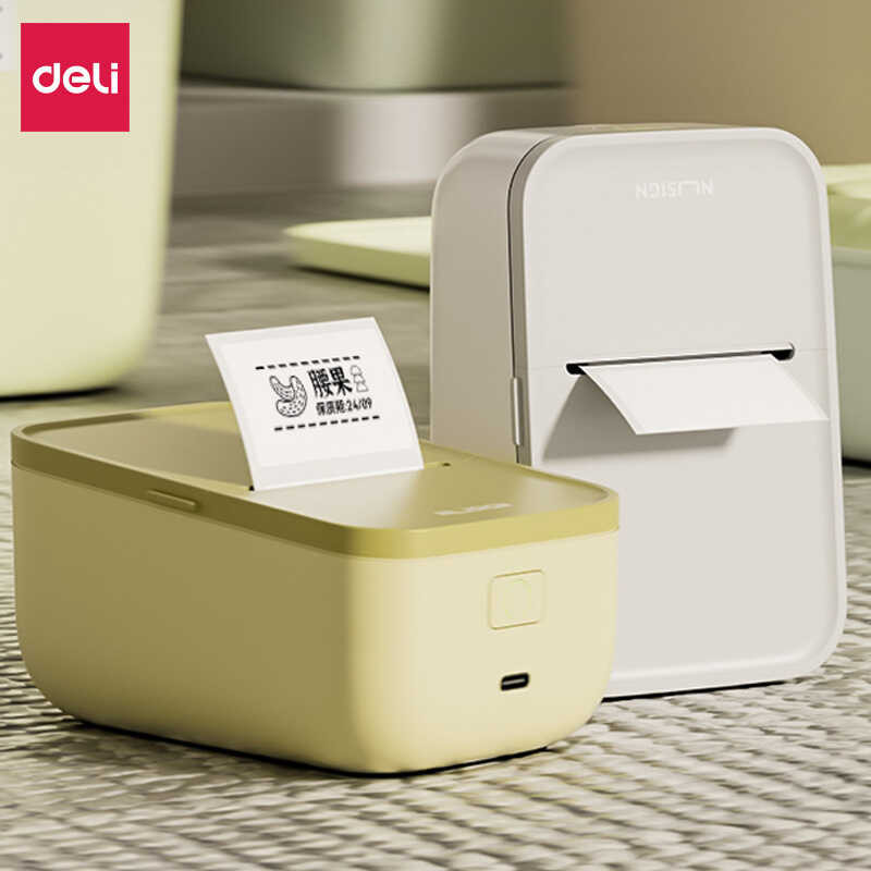 Deli New Sai Q5 Label Printer Portable Bluetooth Thermal Sensitive ...