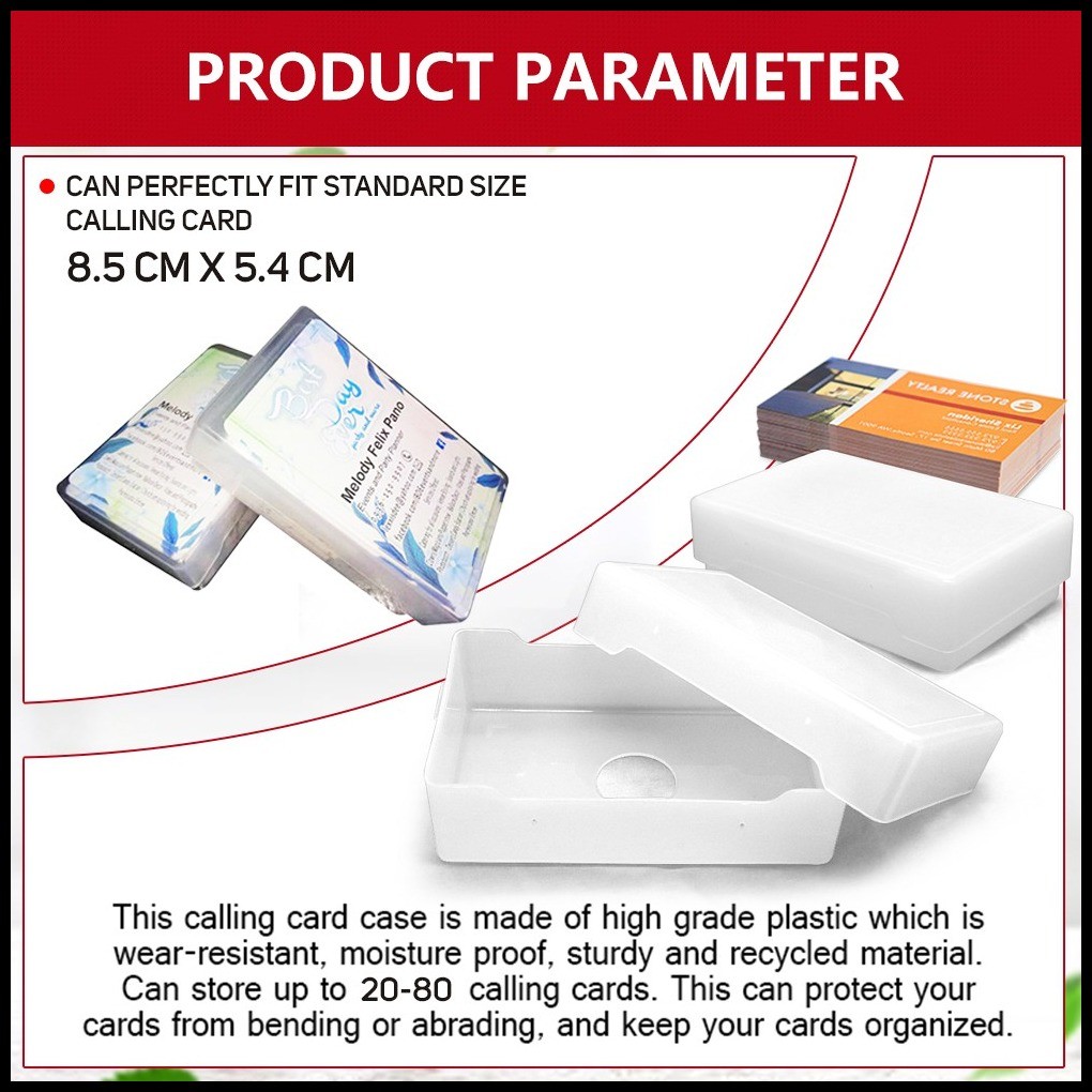 Calling Card Case ATM Card Size (20-50 pcs per order) | Shopee Philippines