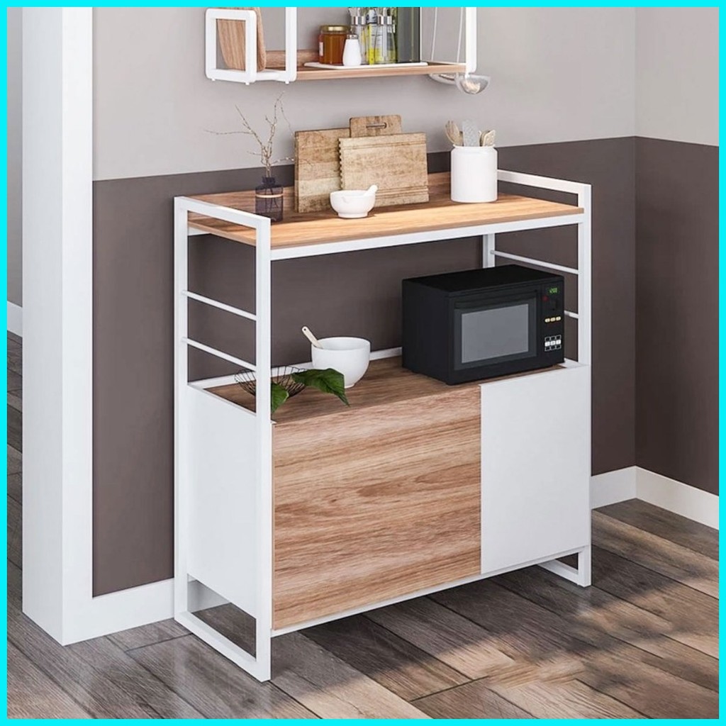 MOYIEST Kitchen storage cabinet, dining cabinet, modern and simple dust ...