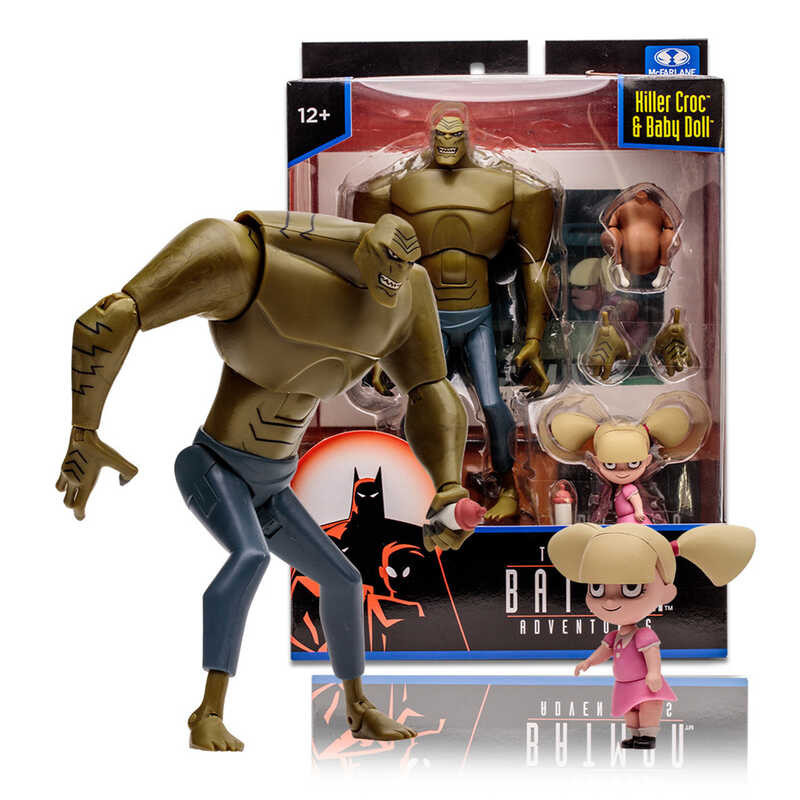 B55 Mcfarlane Toy The New Batman Adventures Two-Face Killer Croc & Baby ...
