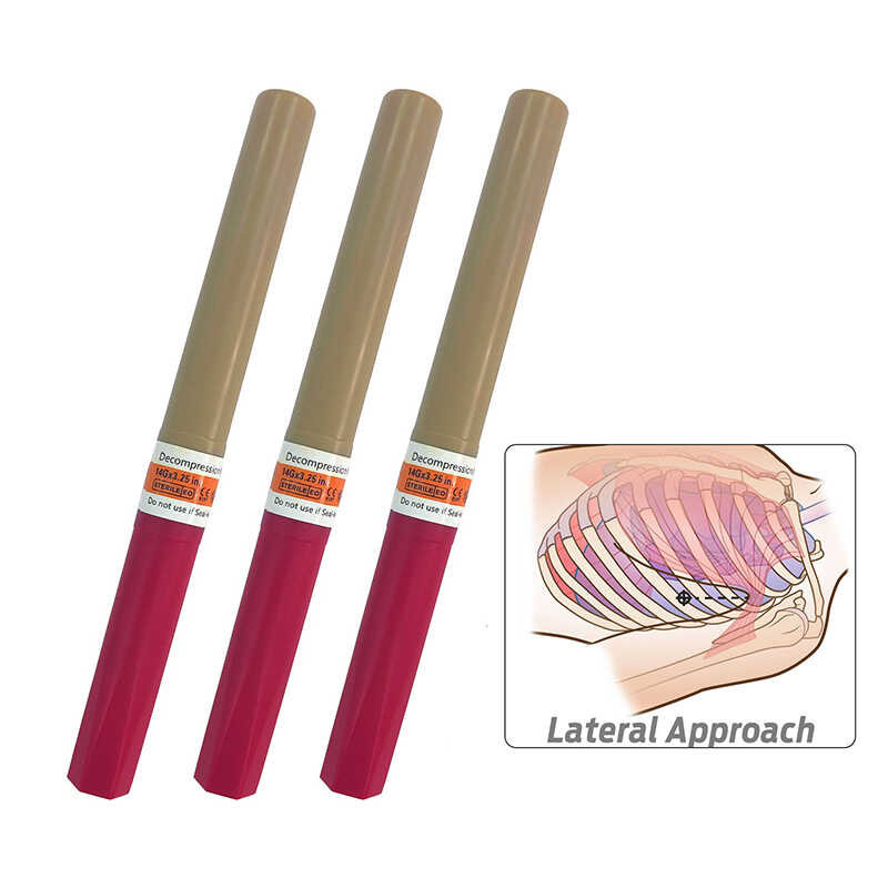 Design Emergency Equipment First Aid Kit Tension Pneumothorax Thoracic ...