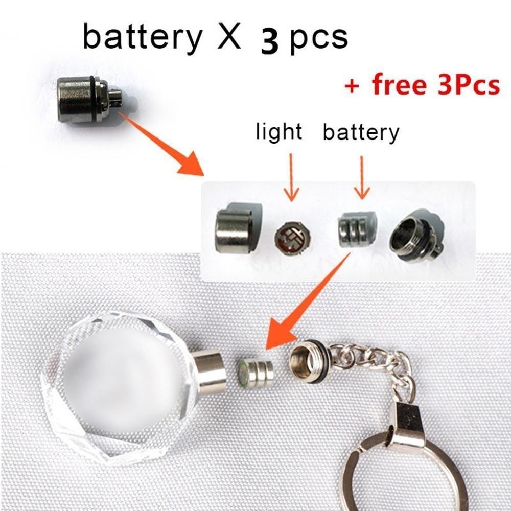 Olympic Games Paris 2024 KeyChain LED Light 7 Color Crystal Customized ...