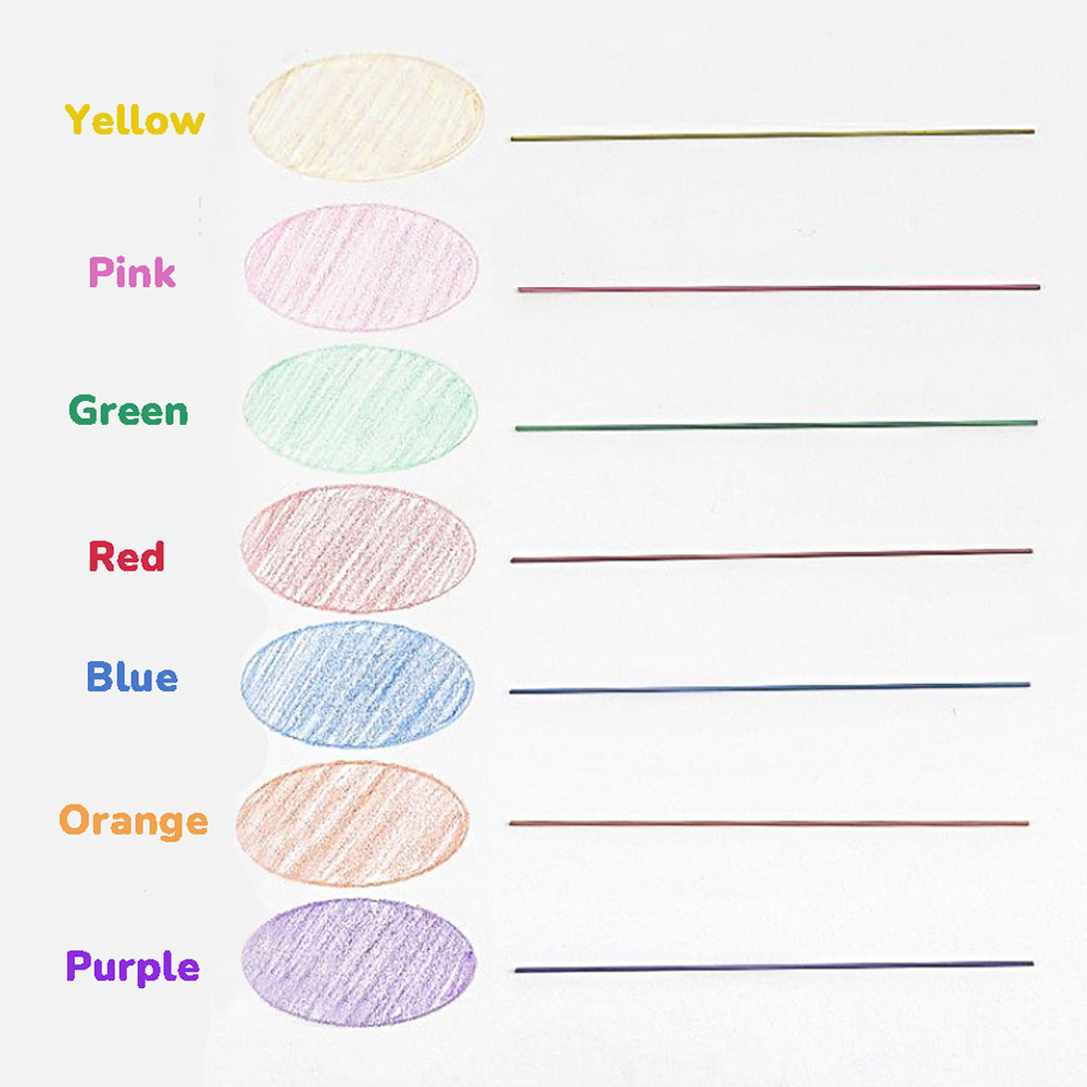 0.7mm Colored Automatic Lead Refill HB Graphite Lead Art Sketch ...