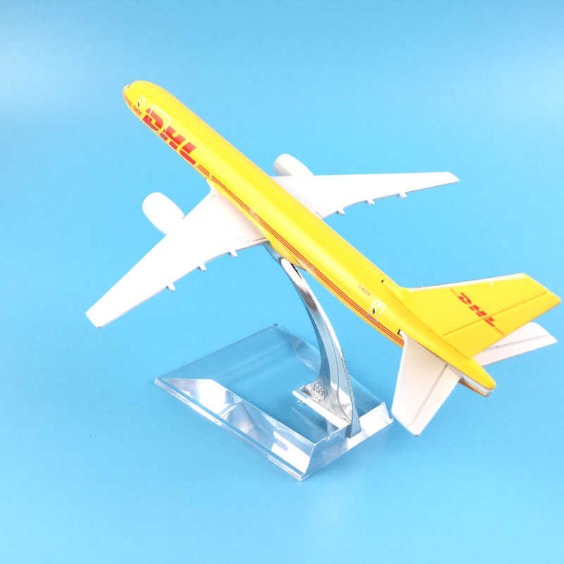 1/400 Scale Yellow DHL Express Delivery Aircraft Boeing 757-200 B757 ...