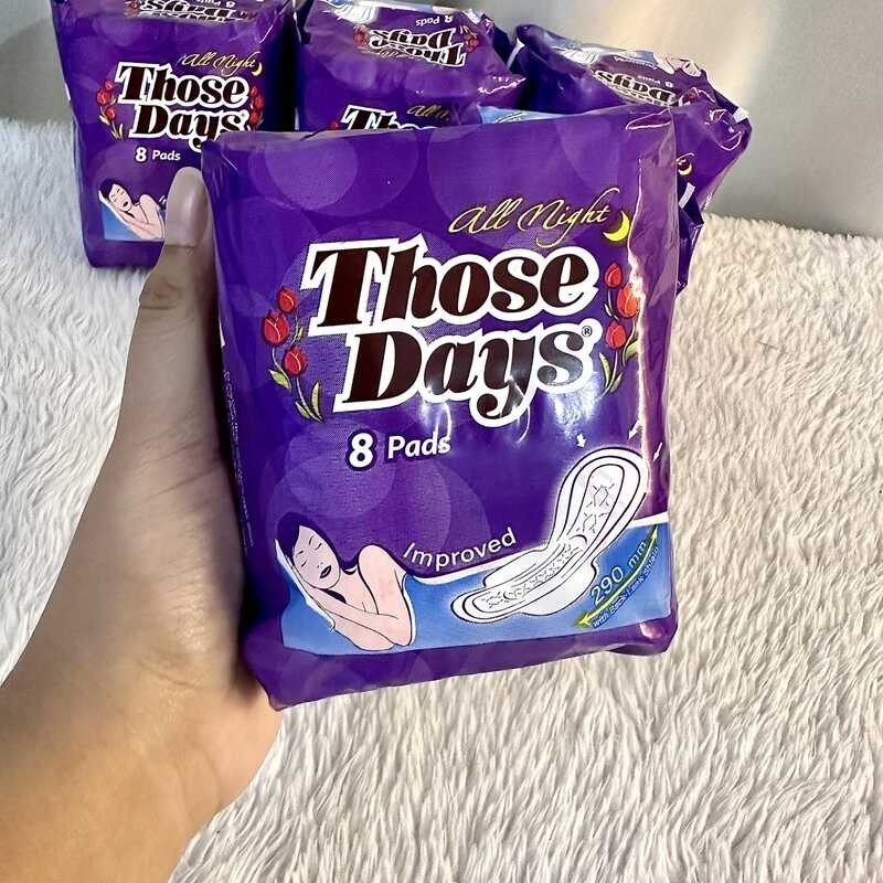 2025 Lahat ng gabi Improved Those Days Pack Sanitary Pads - (8 PADS ...