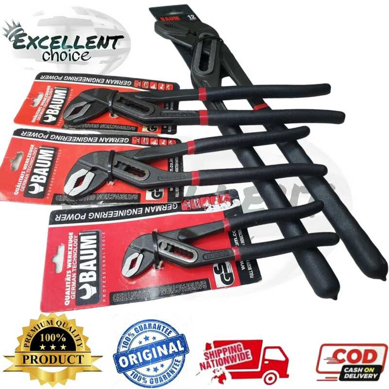 BAUM Ginawa Sa Alemanya Water Pump Pipe Plier (Monkey Wrench Spanner ...