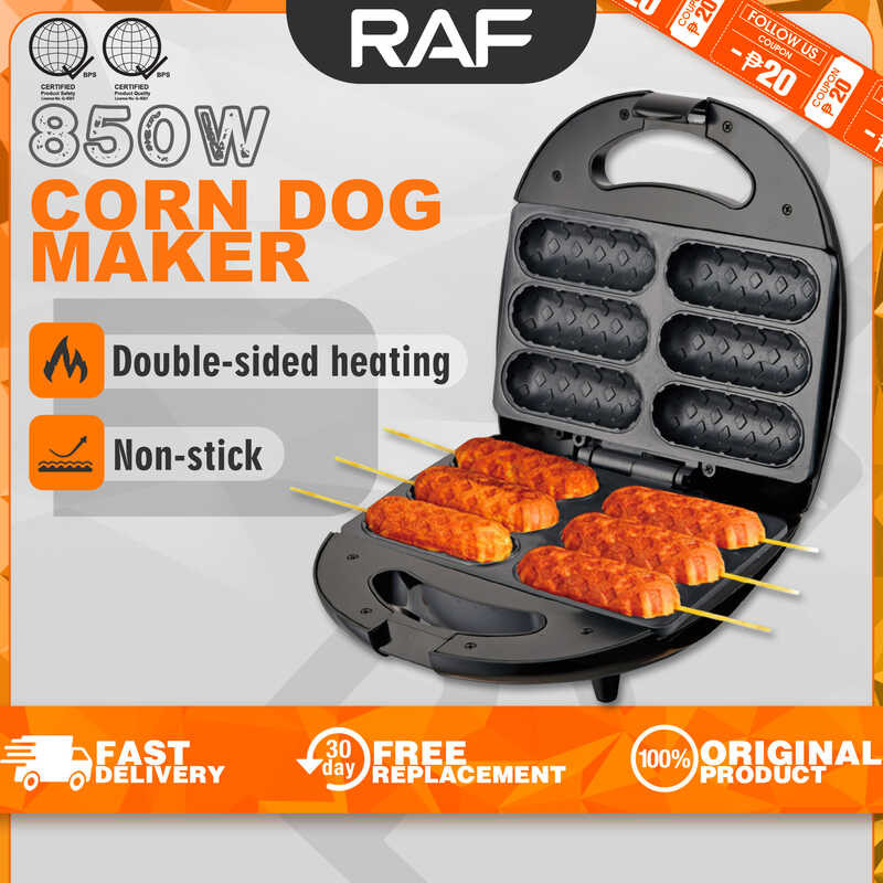 Mini Hot RAF House Electric Waffle Hotdog Hine Portable Corn Dog Maker ...