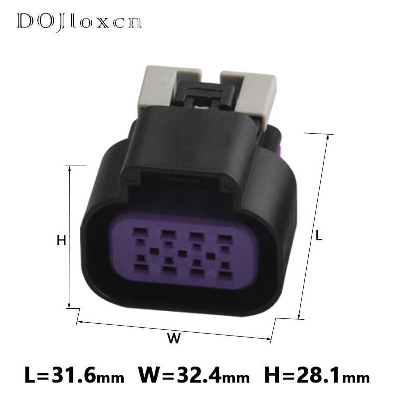 20/50 Set 8 Pin 1.5mm Delphi Auto Plastic Housing Plug Connector ...