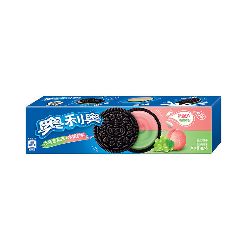 XUPAI Coca-Cola Joint Oreo Sandwich Cookies 97g Cola Flavor Leisure ...