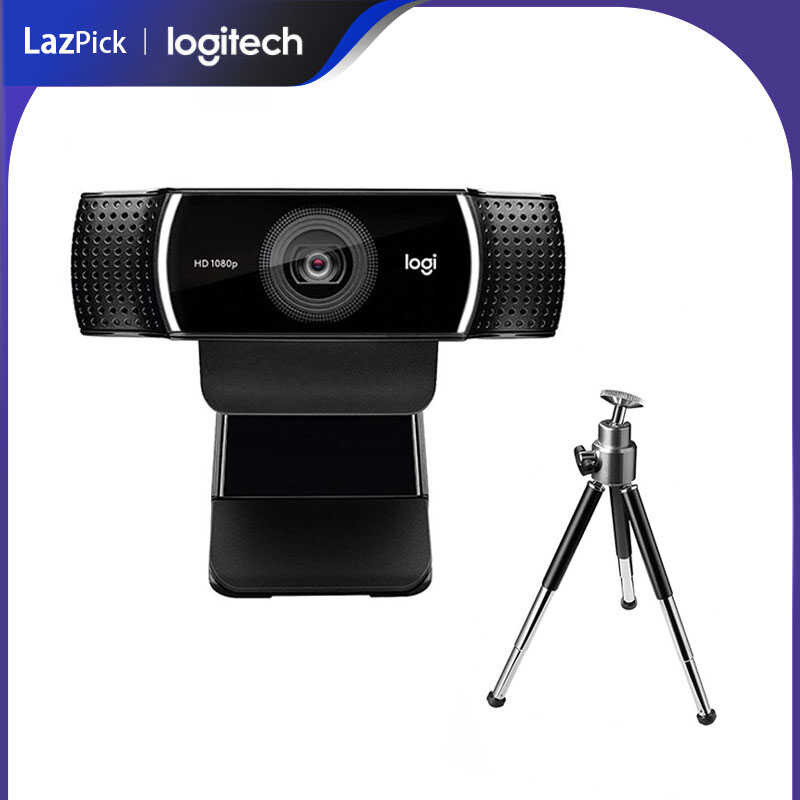 C922 Logitech Pro Webcam Autofocus Built-In Microphone Stream Webcam ...