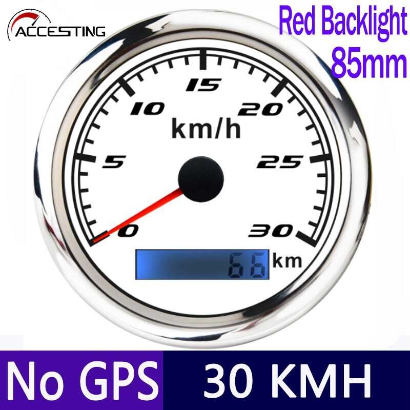 30 85Mm Km/H 60 Km/H 120 Km/H 200 Km/H Digital No GPS O GPS Speedometer ...
