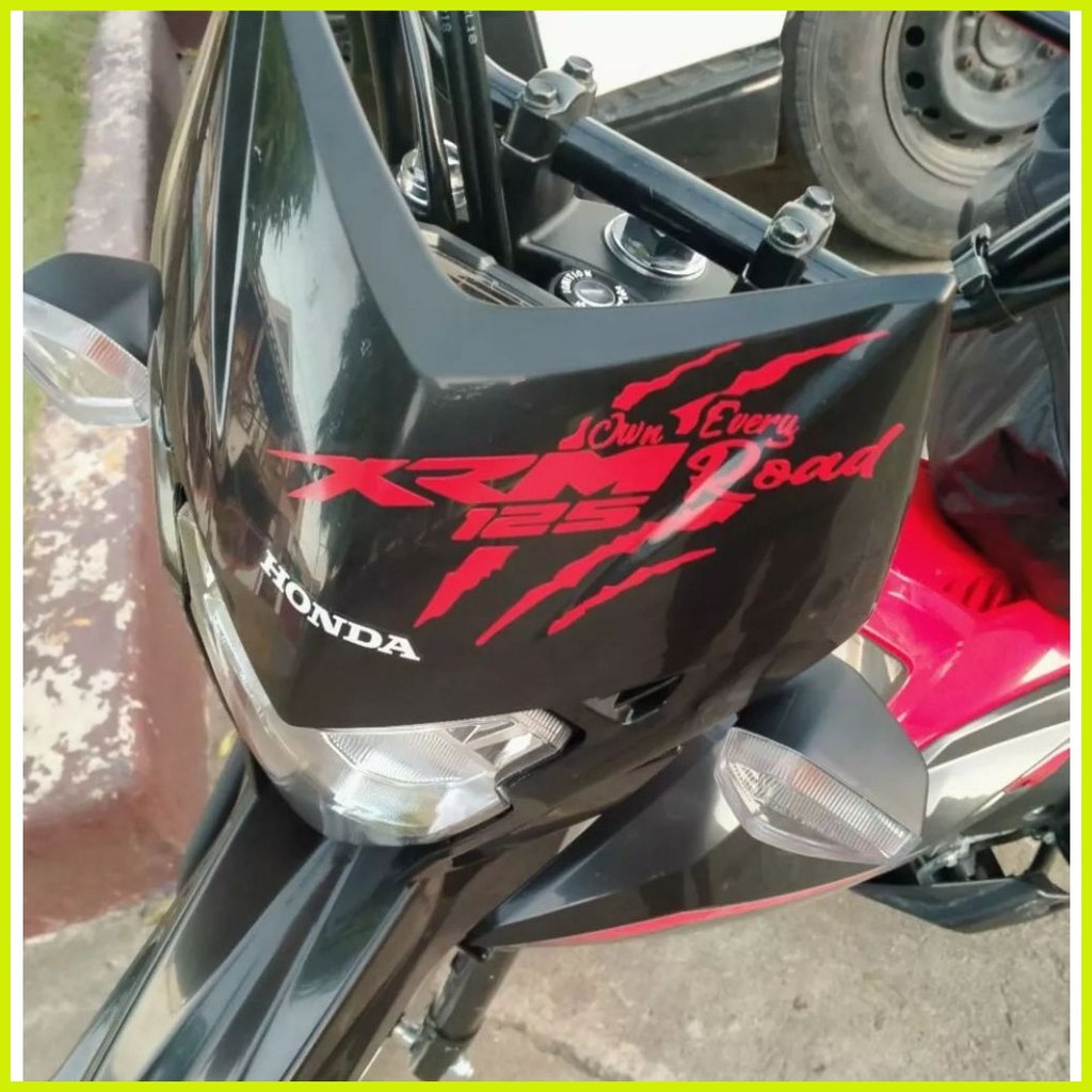 ⭐ ☼ Honda XRM 125 Sticker - XRM Decals, XRM Sticker, Waterproof, Cut ...