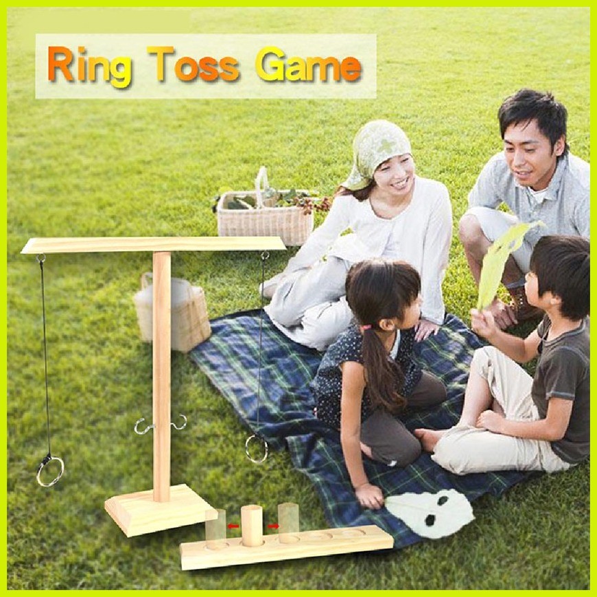 ∇ GEEBON Game Ring Toss Board Game for Drinking Game Toss Battle Game ...