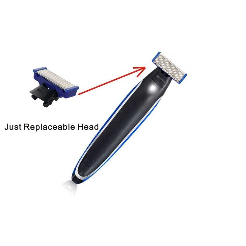 Solo ☆ Razor Head Hair Men Shaver Electric Rechargeable Blade Trimmer ...