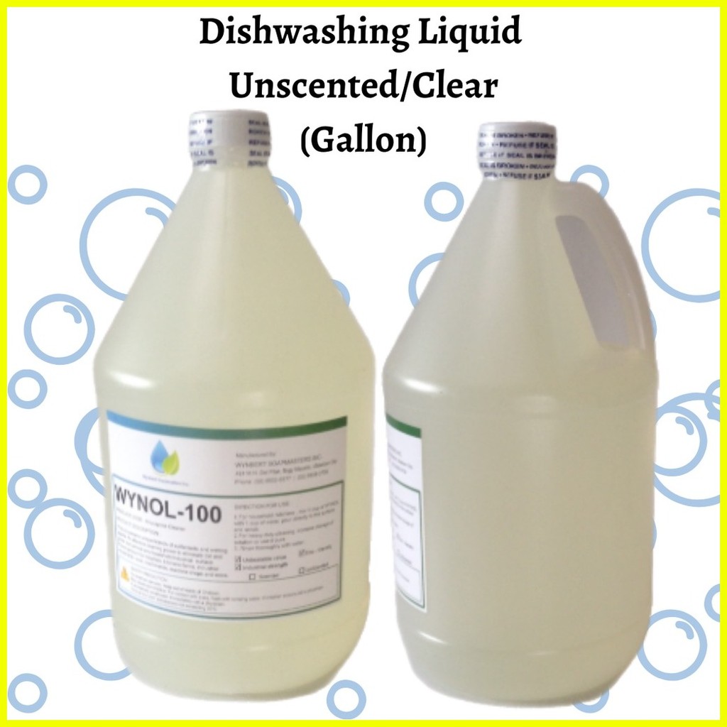 ♠ Dishwashing Liquid Unscented/Clear (Gallon) | Shopee Philippines