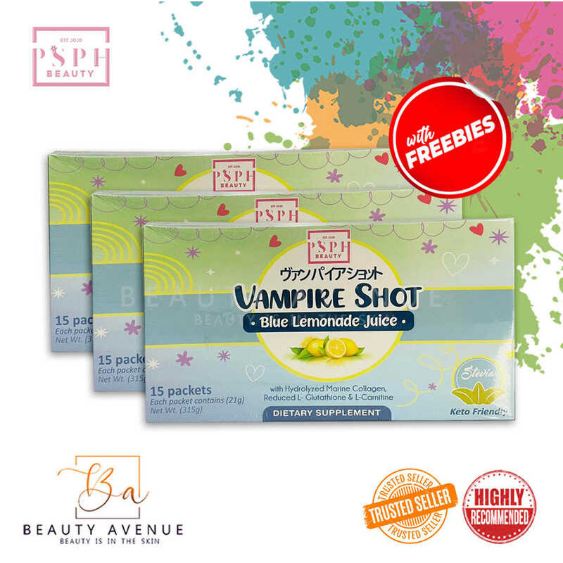 New Vampire Shot Lemonade Juice PSPH Maganda 15 sachets (3pcs) Po ...