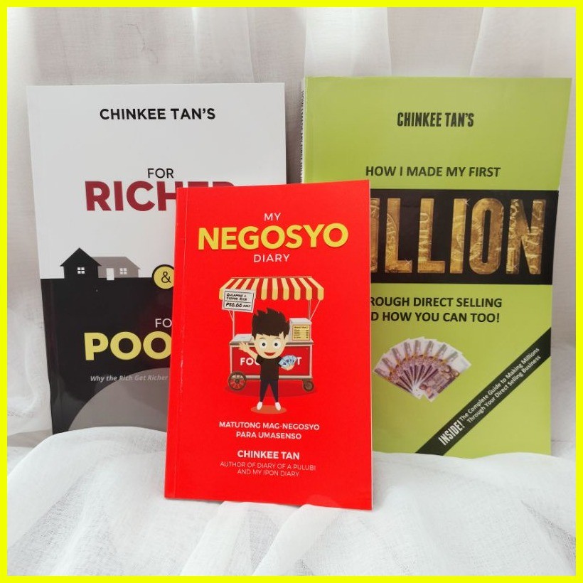 Chinkee Tan's Negosyante Starter Pack Book Bundle --with his My Negosyo ...