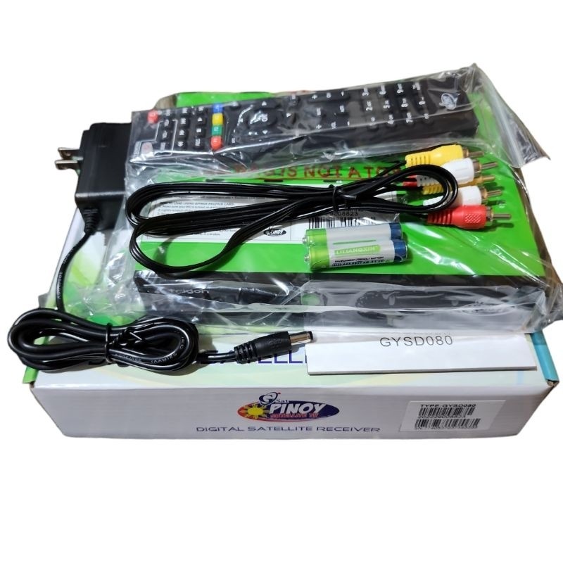 ♞PROMO! GSAT GPINOY Satellite Receiver Box (FREE 60 DAYS LOAD of P99 ...