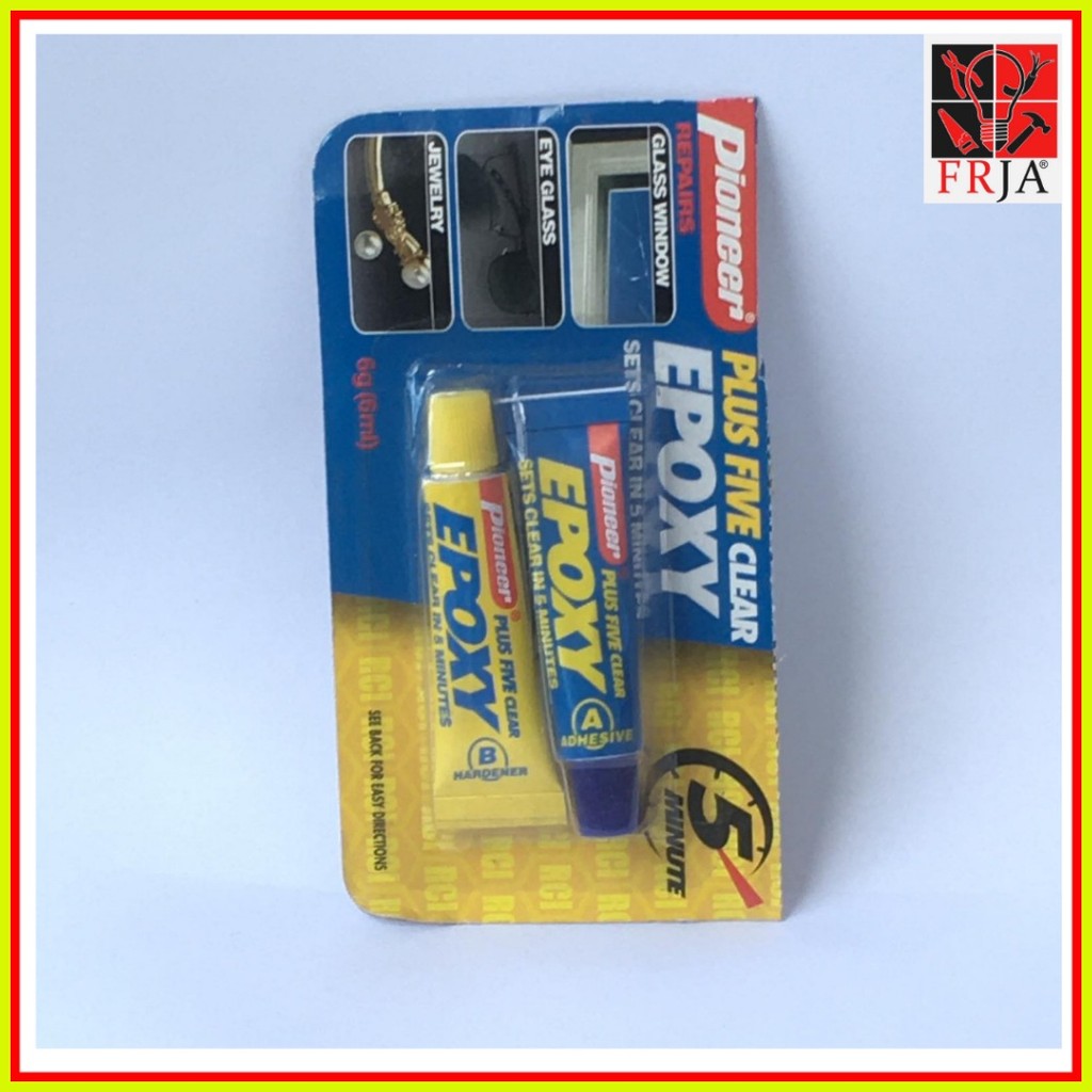 ஐ PIONEER PLUS FIVE CLEAR EPOXY A&B 15G ,6G WHOLESALE COD | Shopee ...