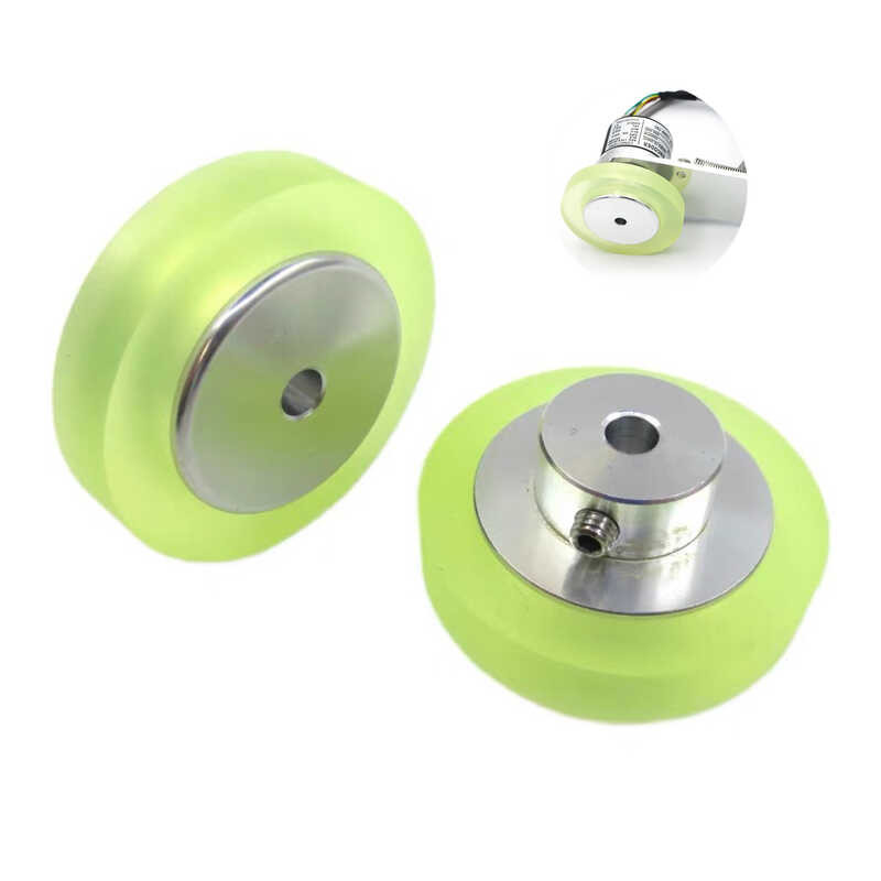 Rubber Wheel Meters Measuring Rotary Encoder Silicone wheel HRC70 ...