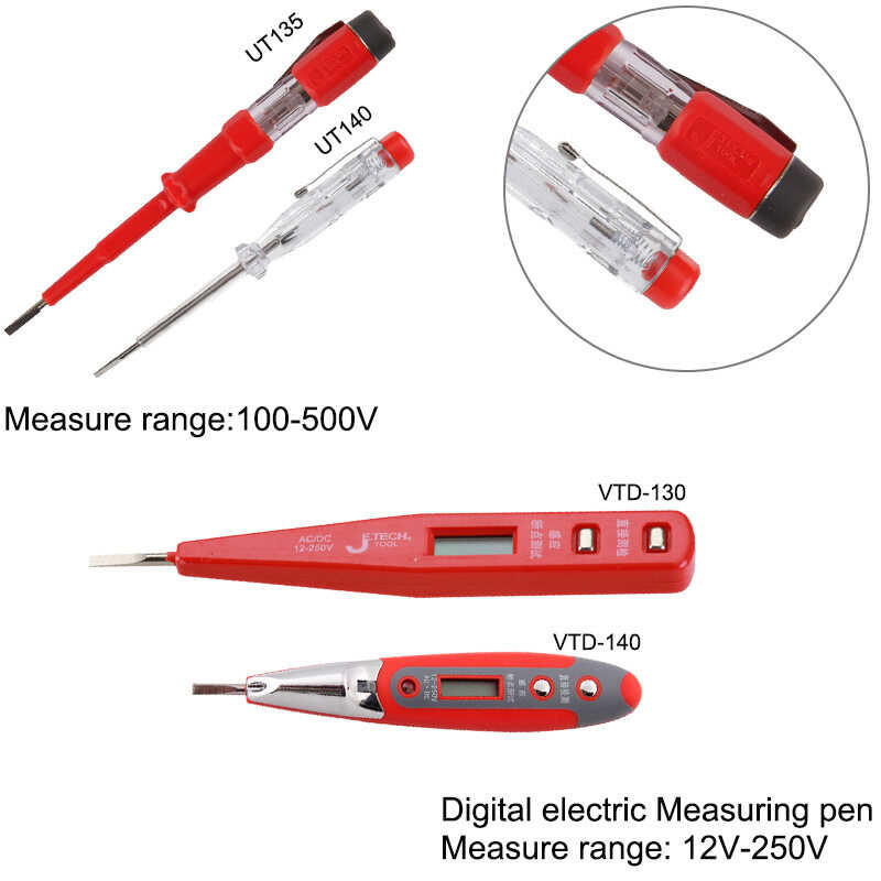 Induced Electroprobe Electric Screwdriver Probe light Voltage Tester ...