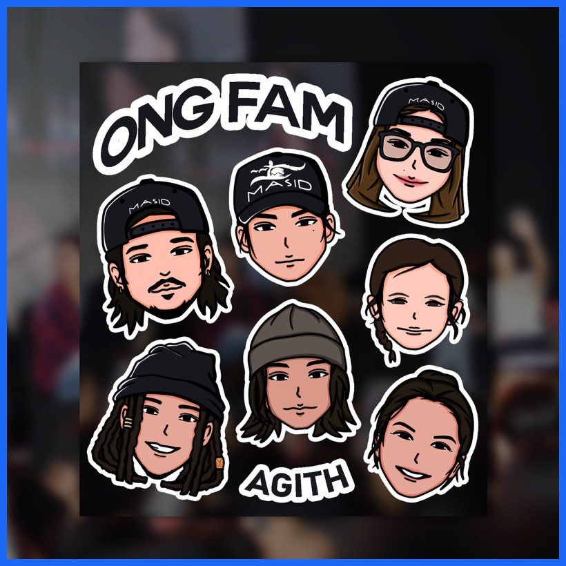 √ ↓ Ong Fam - Sticker Pack | Shopee Philippines