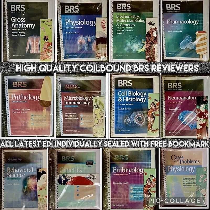 SALE BRS Reviewer Physio Biochem Anatomy Micro Pedia Pharma Histo Neuroanatomy Patho | Shopee ...