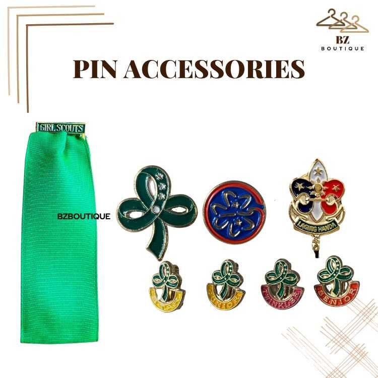 Girl Scout & Boy Pins And Pin Holder | Investiture World Twinkler Star ...