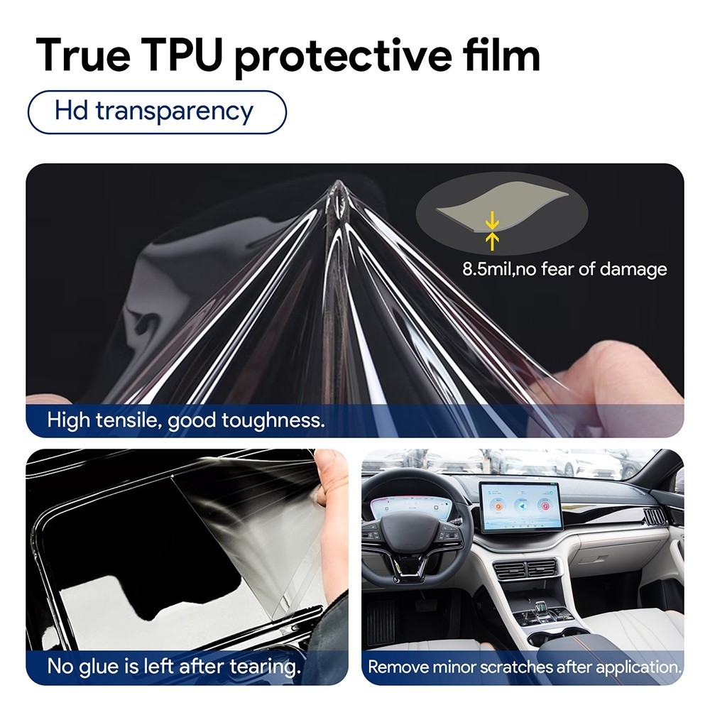 For BYD Song Plus Sealion 6 Seal U 2023 2024 TPU Transparent Navigation ...